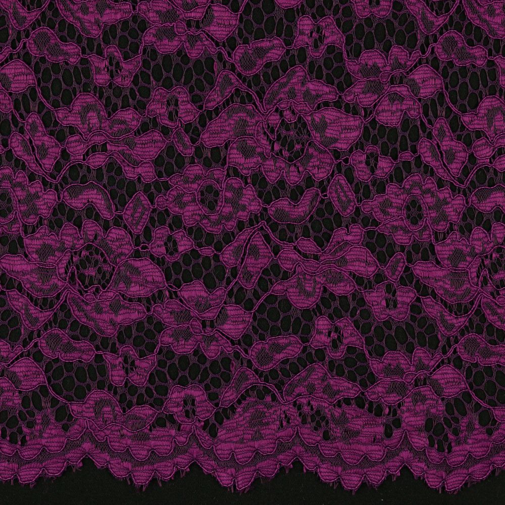 lavender border lace